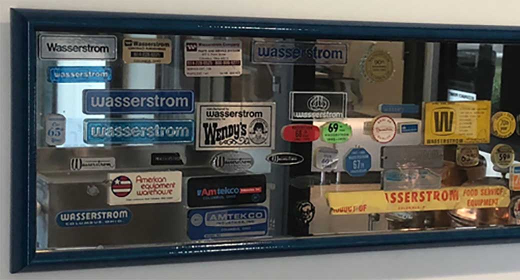 Throwback Thursday: Wasserstrom Logo Labels | The Official Wasserstrom Blog